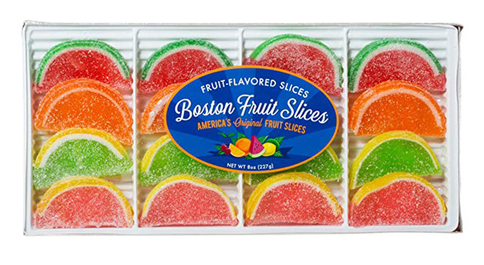 Boston Fruit Slice Assorted 8oz 16 Slice Tray - RiverfrontGifts.com
