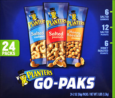 Planters Variety Pack 24ct Box - RiverfrontGifts.com